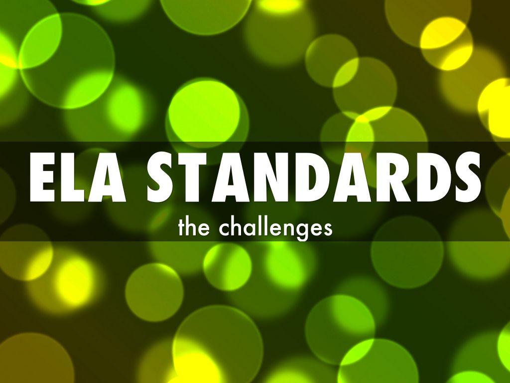 ELA Standards By Kristin Diggs ela-standards-by-kristin-diggs